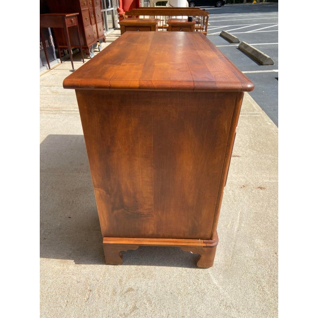 Solid Maple Kneehole Desk by Kling | Chairish