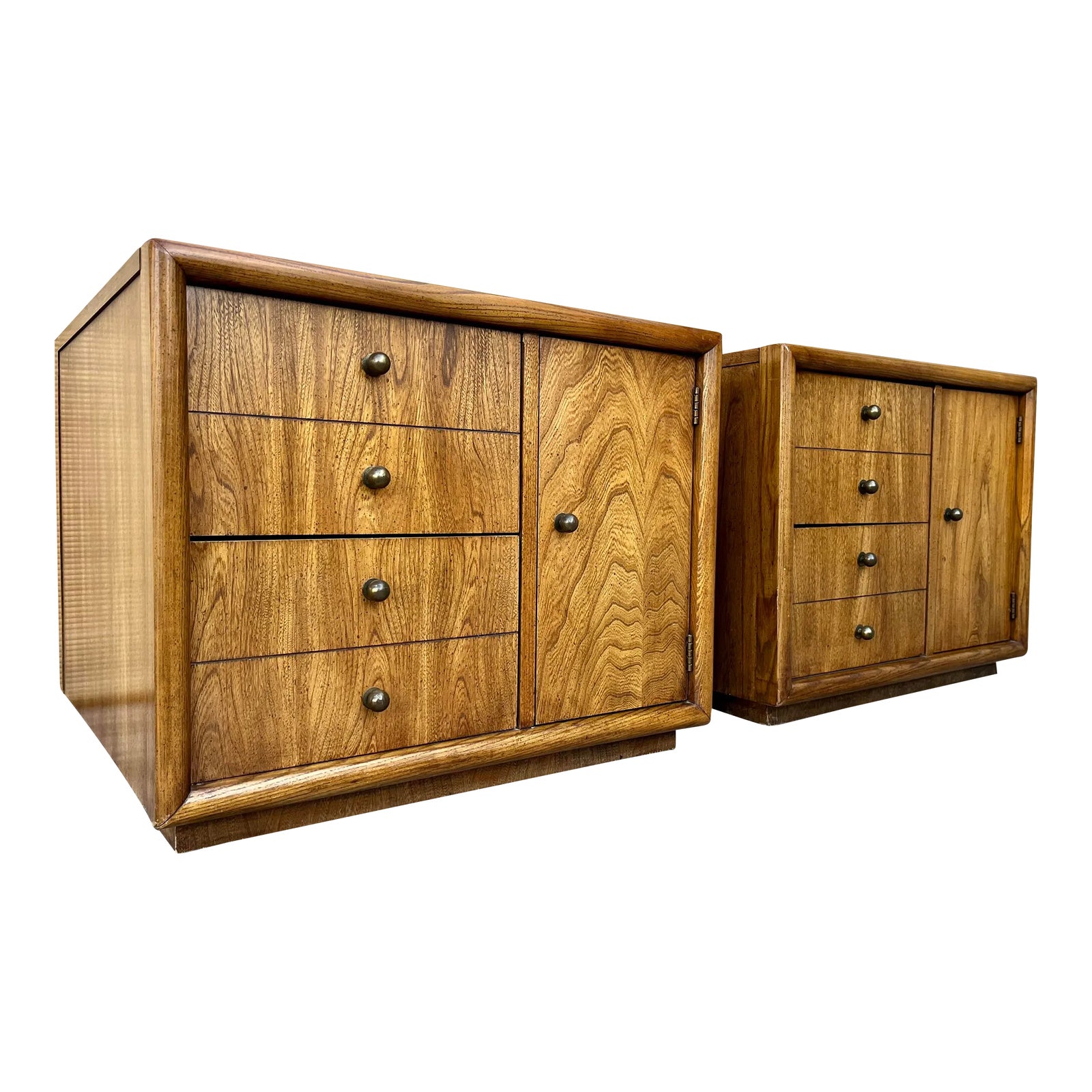 1960s Mid Century Modern Side Tables by Stanley Furniture (A Pair ...