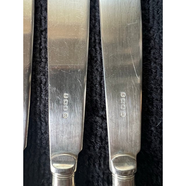 Antique English Sheffield Fish Knife and Fork Set- 12 Pieces | Chairish