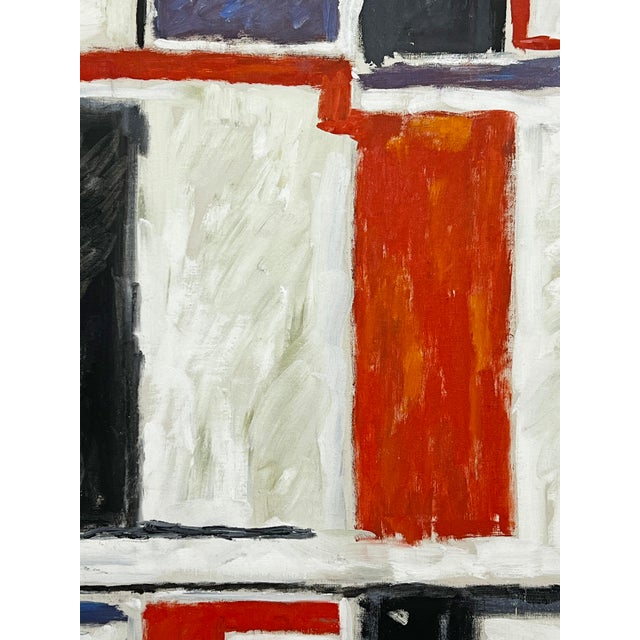 Modernist Abstract Painting by Ny Expressionist Phillip Callahan, Circa ...
