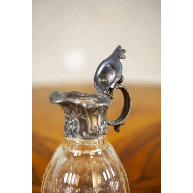 Late 19th Century English Crystal Pitcher With Handle From the Turn of ...