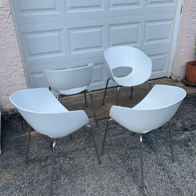 1970s Vintage Sintesi of Italy Large Orbit Chairs - Set of 4 | Chairish