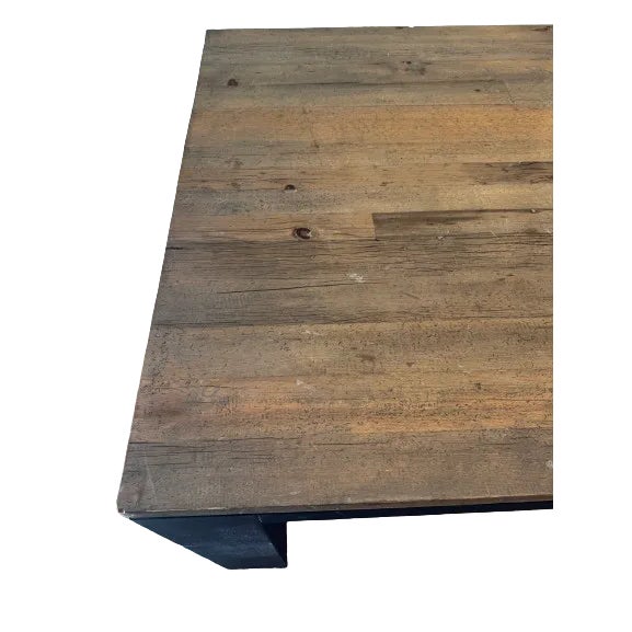 Custom Reclaimed Elm Dining Table | Chairish