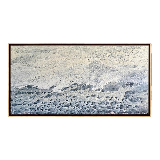 Weather Watcher Painting by Artist Pamela Harmon, Framed | Chairish