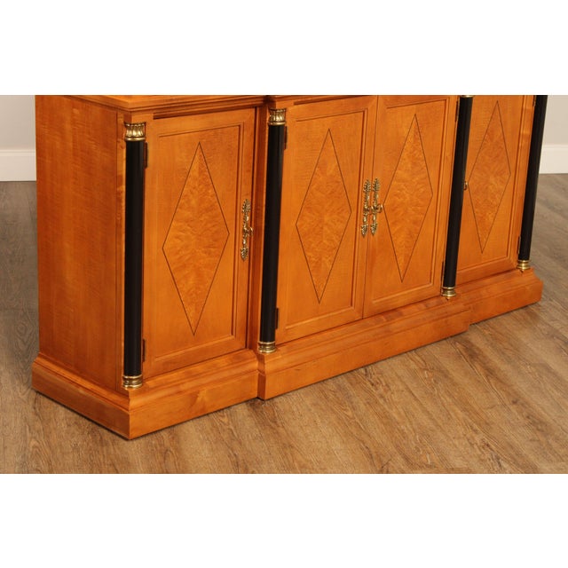 Thomasville Grand Classics Biedermeier Style Breakfront China Cabinet ...