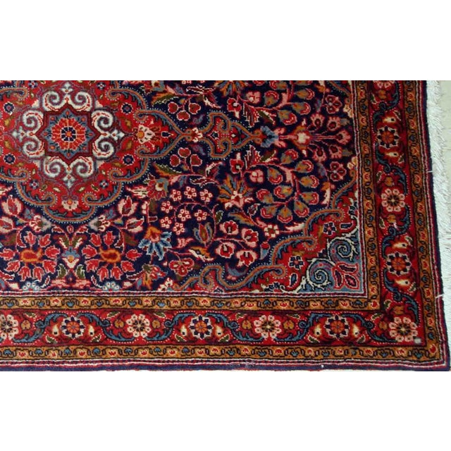 1920s Antique Handmade Persian Kazvin Rug | Chairish