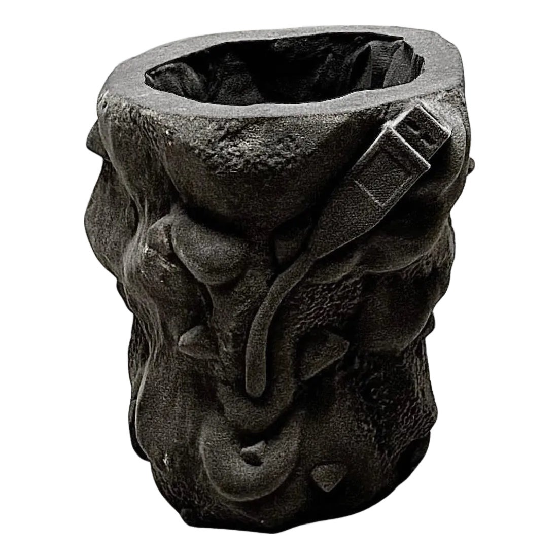 Sand Container Medium Sculptural Planter in Quartz Sand by Jacob ...