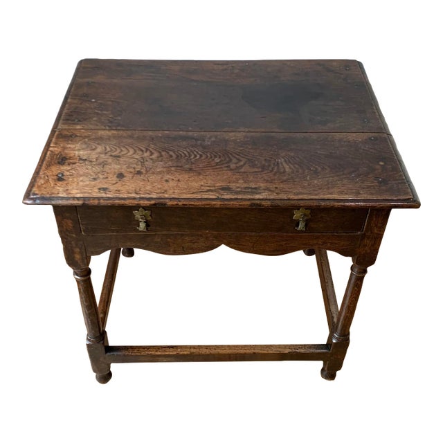 Late 19th Century Antique Early American Side Table | Chairish