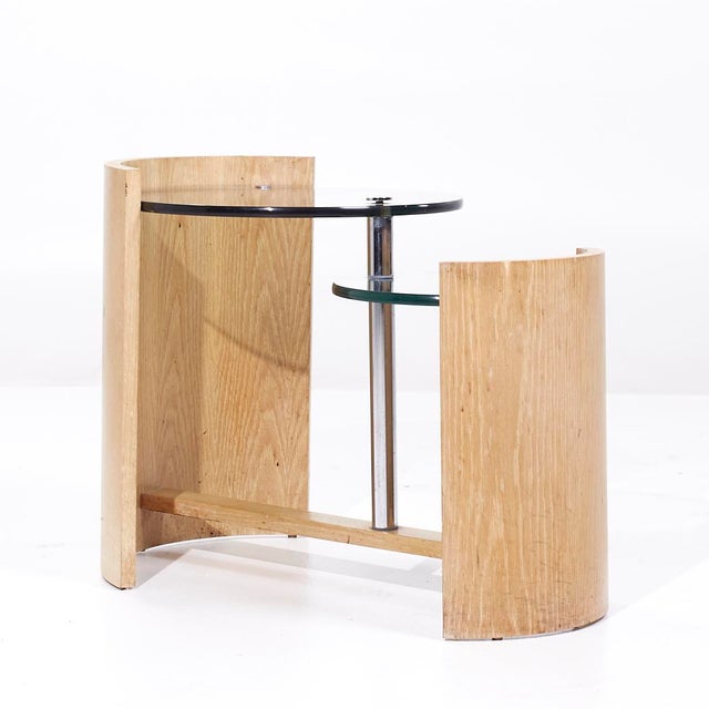 Jay Spectre Mid Century Cerused Oak Coffee Table | Chairish