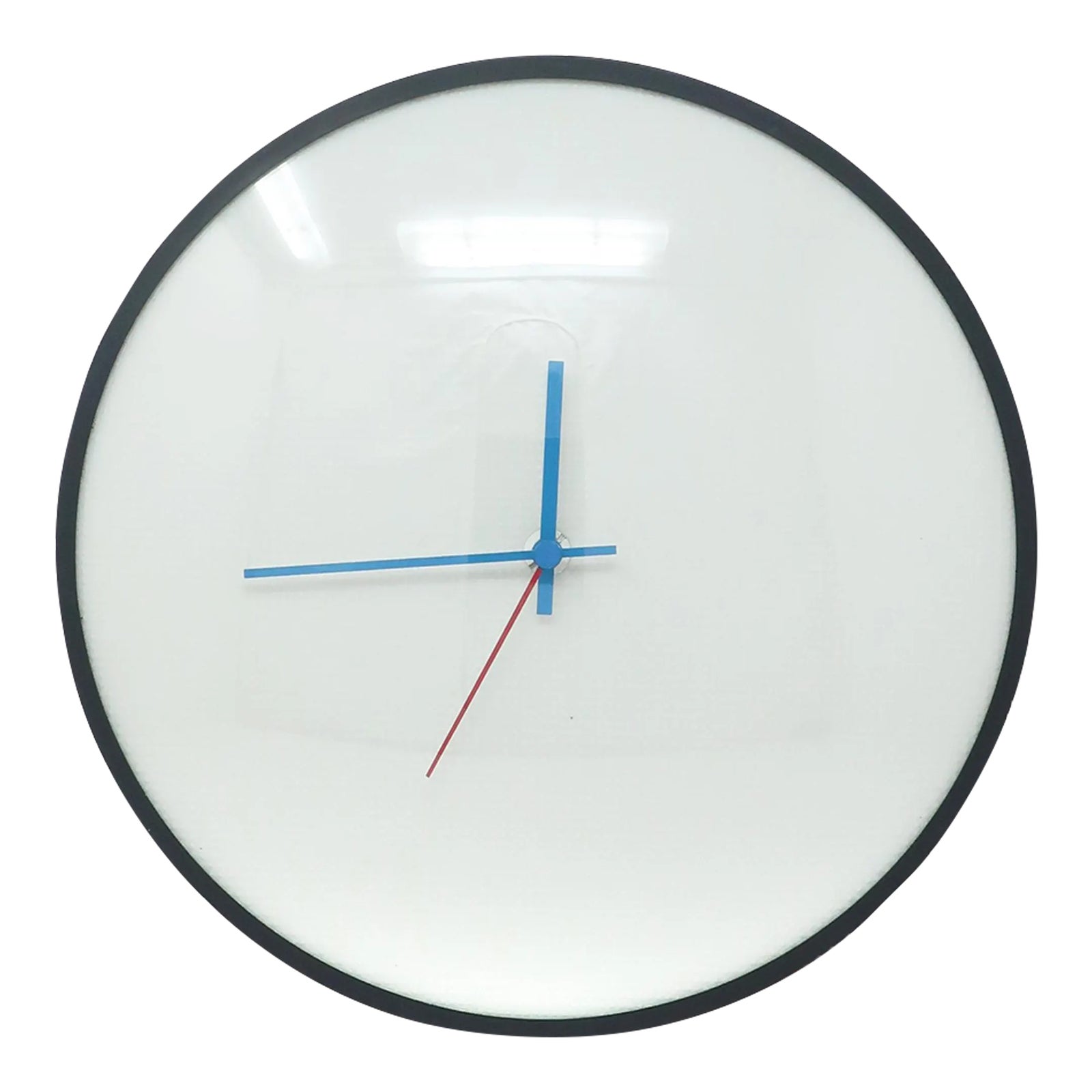 1980s Postmodern Memphis Style Wall Clock by Milano Series | Chairish