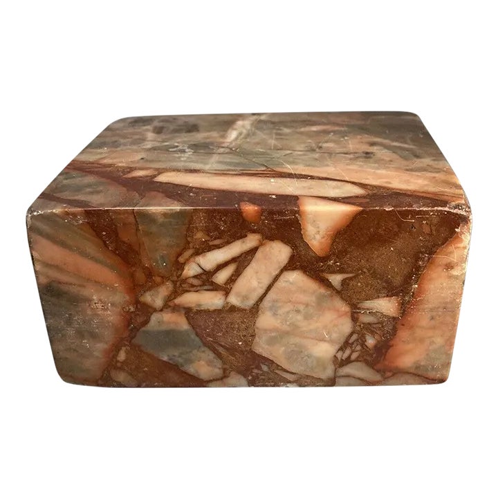 Antique 19th Century Italian Grand Tour Breccia Marble Block Display ...