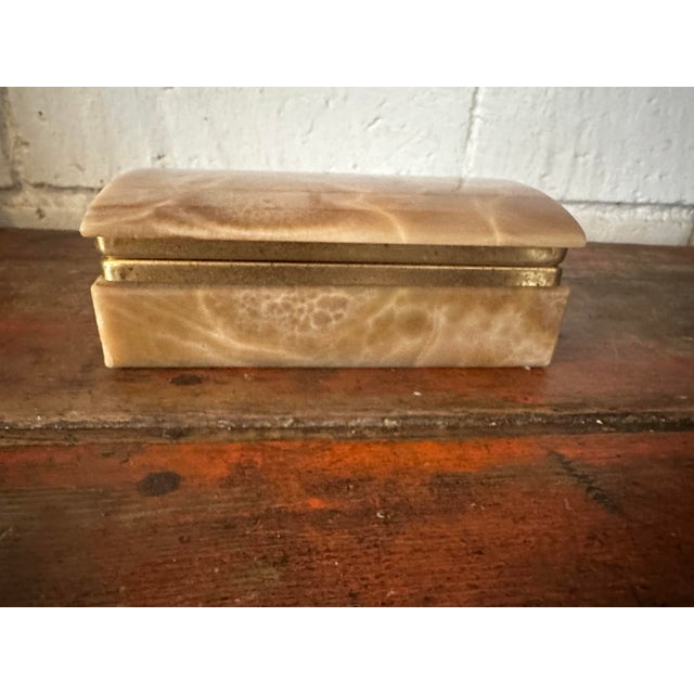 1960’s Marble Trinket Box | Chairish