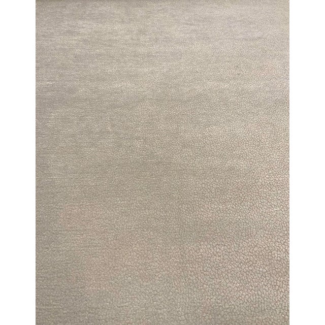 Modern Gray Chenille Pebble Print Designer Fabric - 8 Yards | Chairish