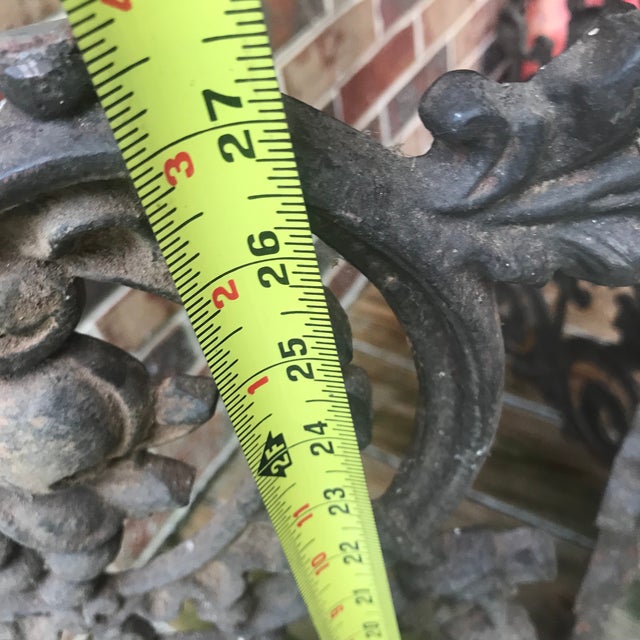 1920s Cast Iron Fireplace Screen | Chairish