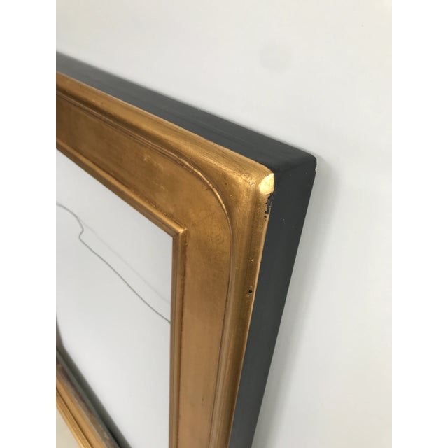 Vintage Gold Metal Leaf Frame | Chairish