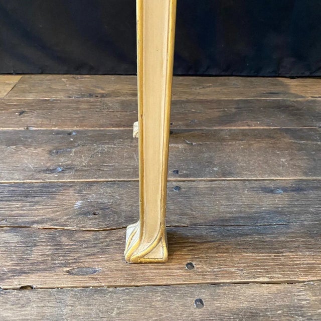 Lovely Art Nouveau Italian Side Table | Chairish