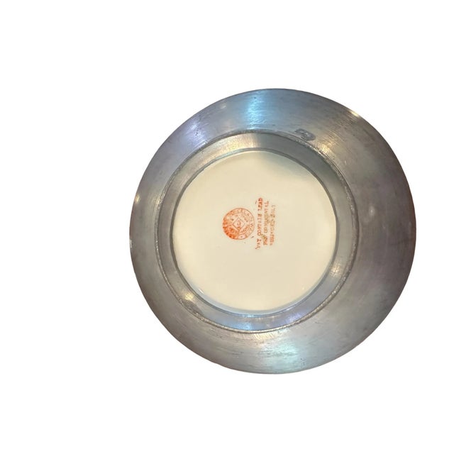 Vintage Japanese Tea Set With Decorative Bowl in Orange and Gold-Gilded ...