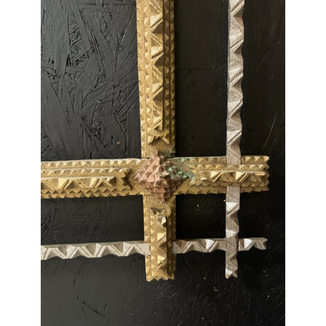 1920’s Tramp Art Picture Frame | Chairish