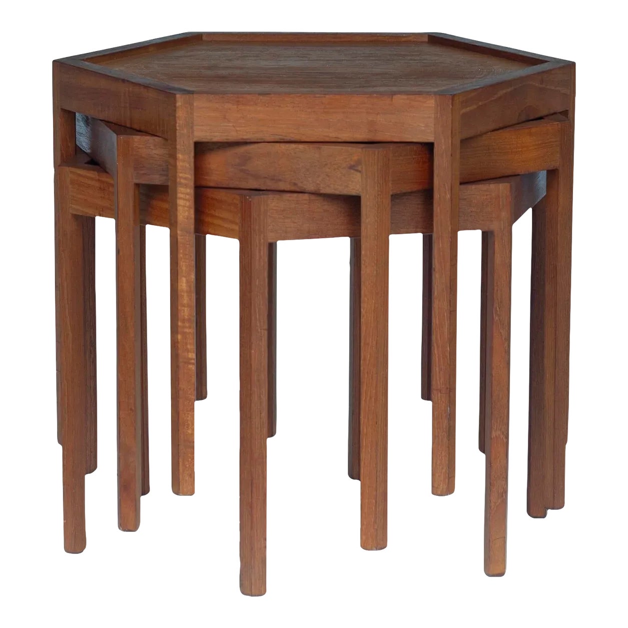 Mid 20th Century Mid-Century Modern Hans Andersen Artex Teak Stacking ...