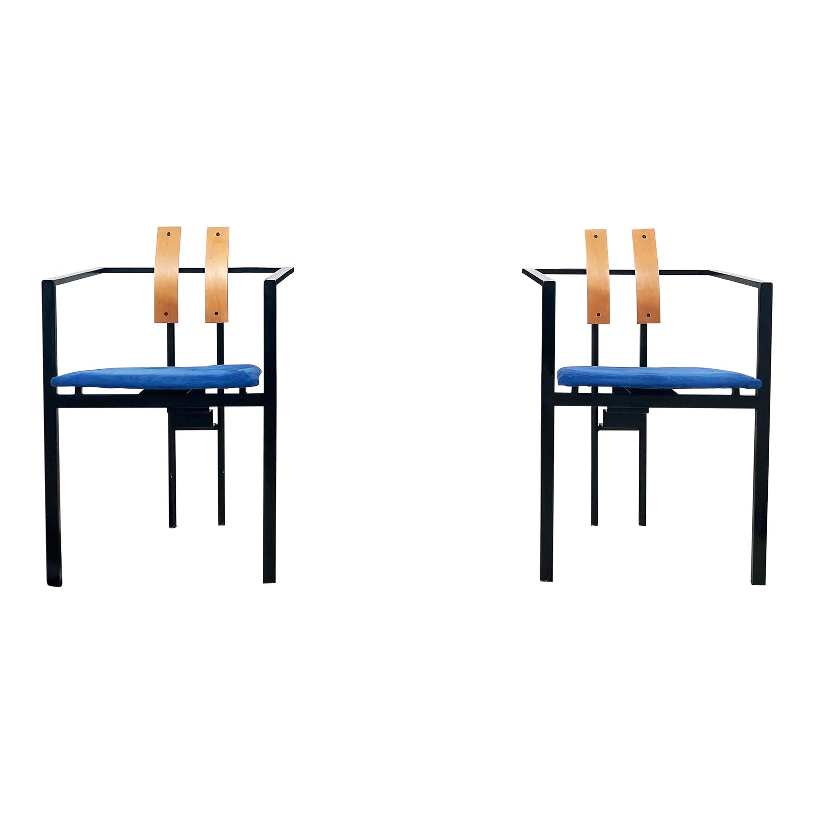 Pair of Trix Chairs by Karl Friedrich Förster, Circa 1980 | Chairish