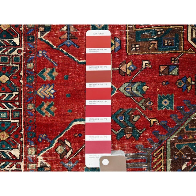 1960s Red Vintage Persian Rug | Chairish