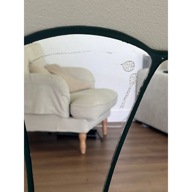 20th Century Post Modern Boho Coastal Sea Shell Mirror | Chairish