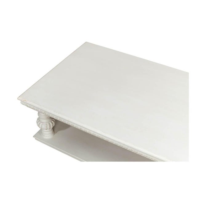 Antique White Cocktail Table | Chairish