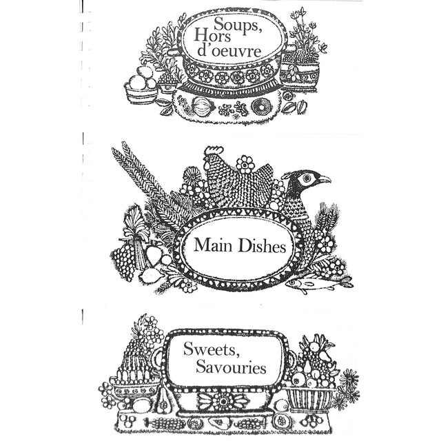 "First Slice Your Cook-Book the Three Tier Menu Guide" 1965 Boxer ...