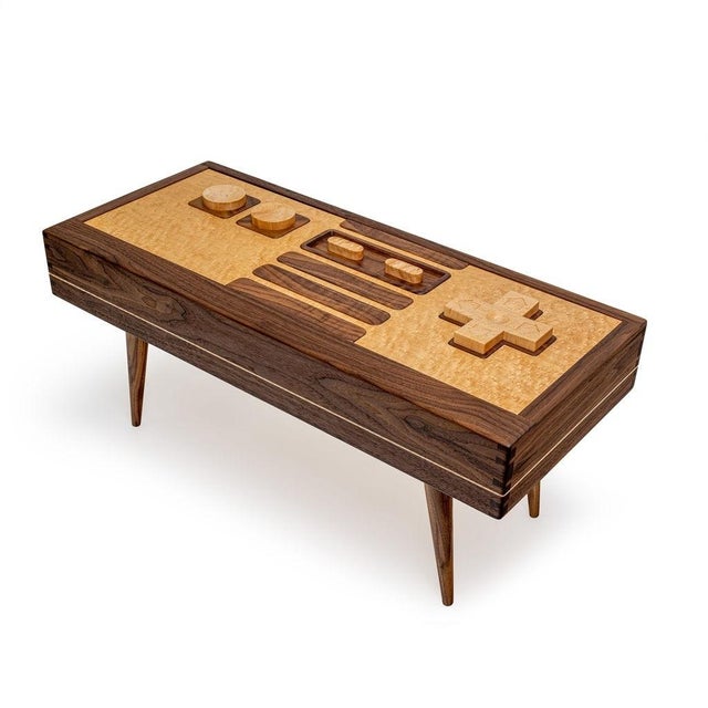 Retro Gaming Coffee Table | Chairish