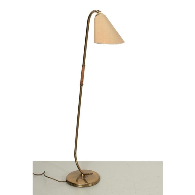 Vintage Brass Reading Lamp | Chairish