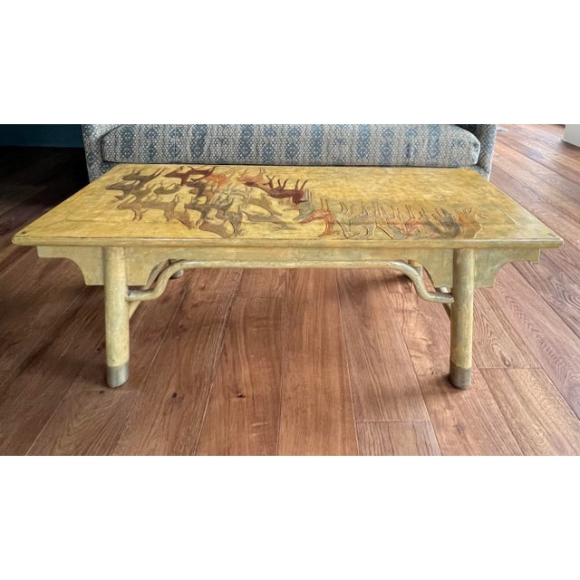 Japanese Artist, Fumio Shimada, Designed Coffee Table. Originally Retailed by Gracie Studio ...