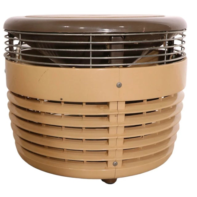 Vintage Galaxy Hassock Fan | Chairish