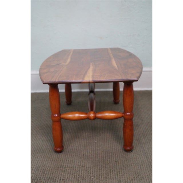 Studio Made Solid Walnut & Mix Wood Coffee Table | Chairish