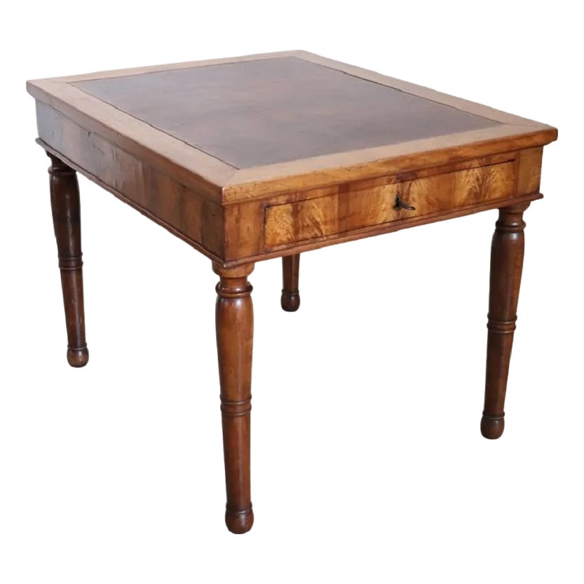 Antique Walnut Writing Desk, 1800s | Chairish