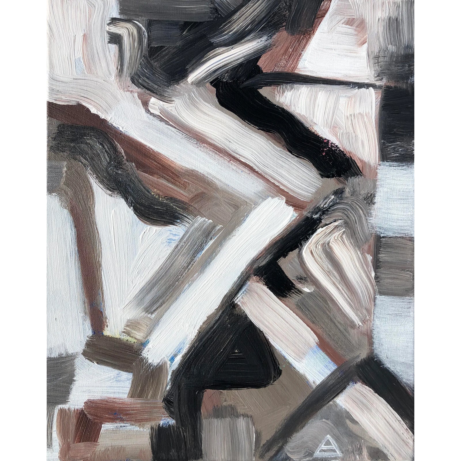 CL Auker, Original Abstract Painting "Nov.19" | Chairish