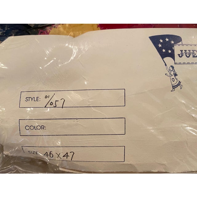 Vintage 1990s Judi Boisson Hand-Stitched American Country Throw Quilt ...