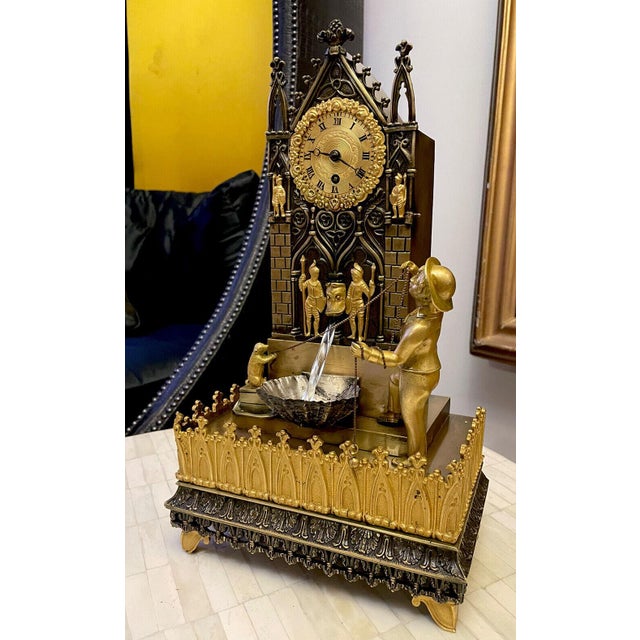 Early 19th Century French Bronze Automaton/Automata Animation Clock ...