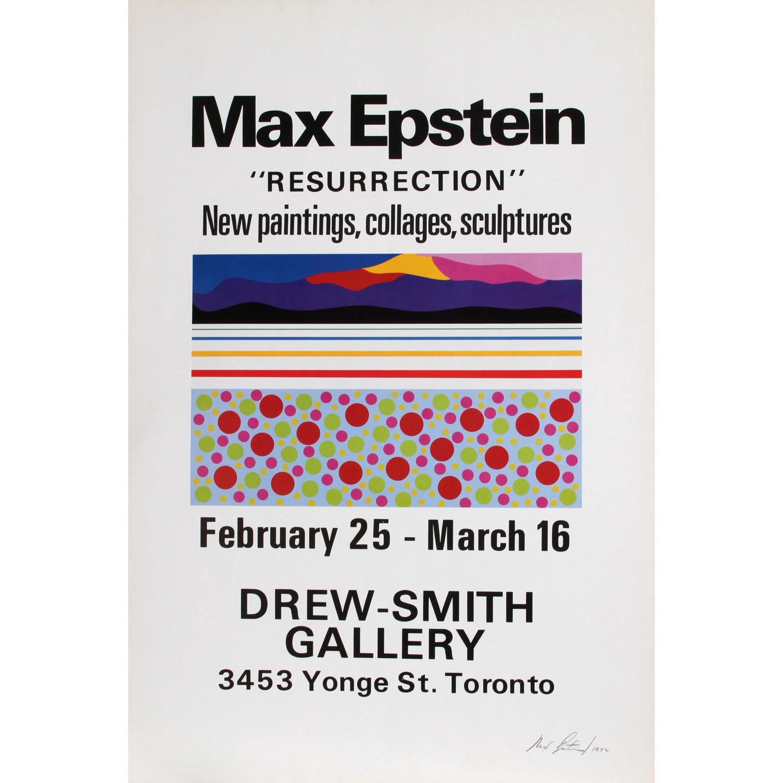 Max Epstein, Resurrection, Exhibition of Paintings, Collages ...