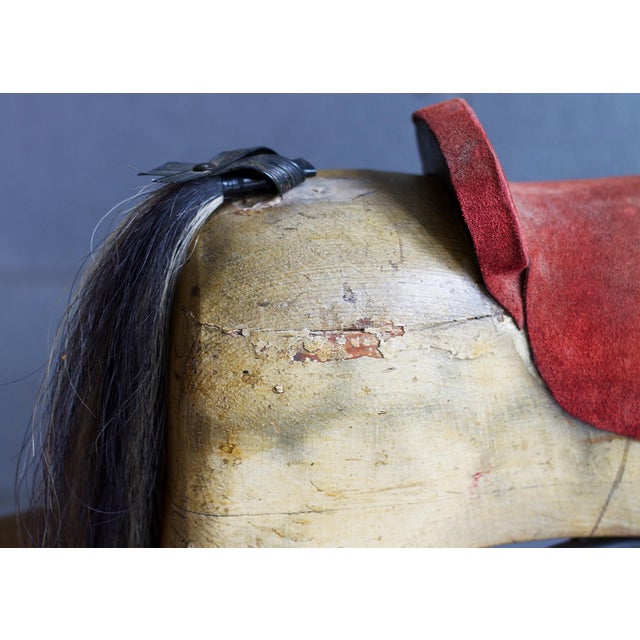 Antique 1900s Victorian Rocking Horse | Chairish