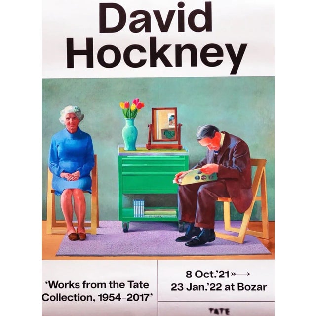 2021 David Hockney Works from the Tate Collection Poster | Chairish