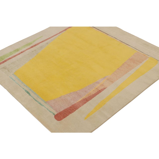 Rug & Kilim’s Mid Century Modern Style Rug in Polychromatic Patterns on ...