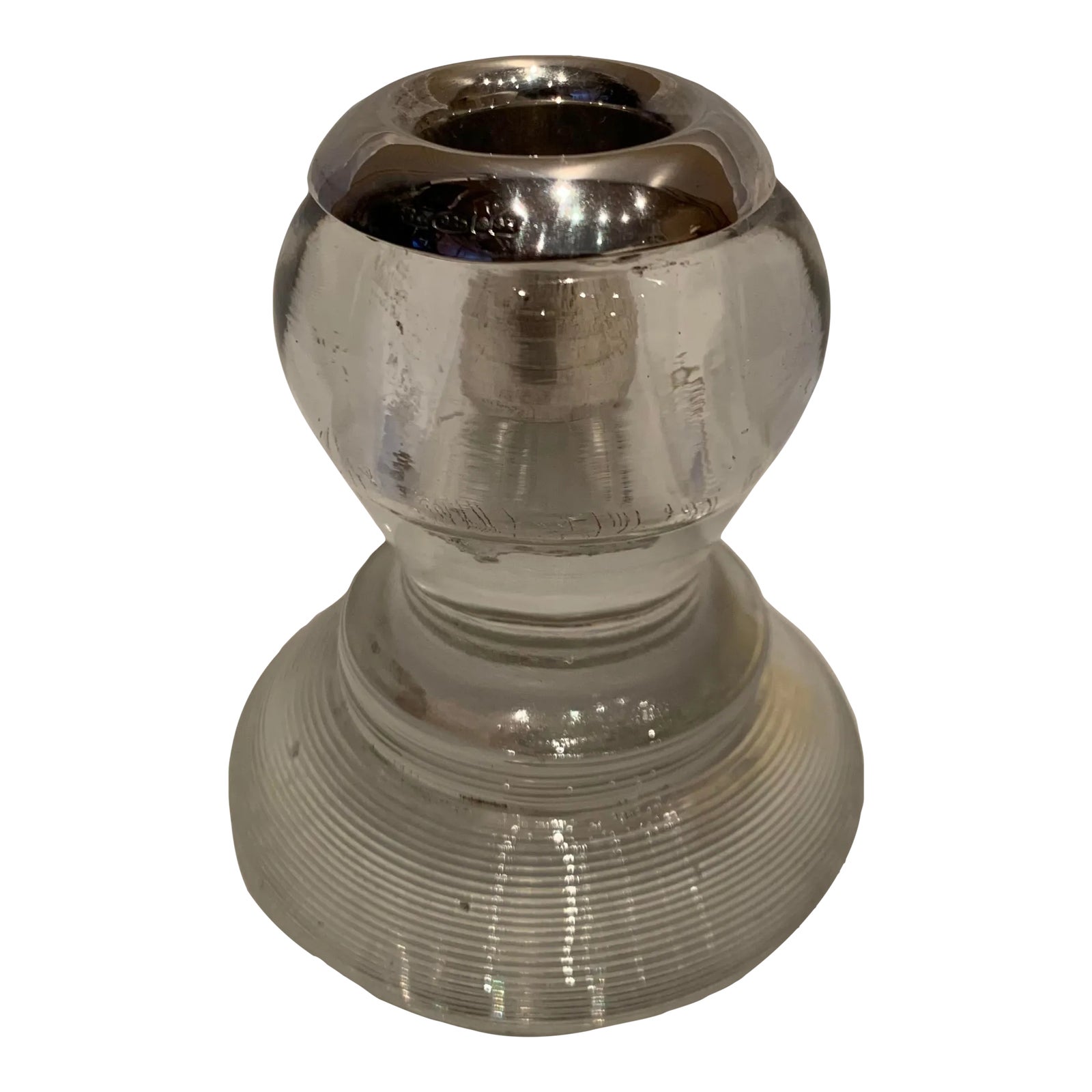 Early 20th Century Glass Match Striker | Chairish