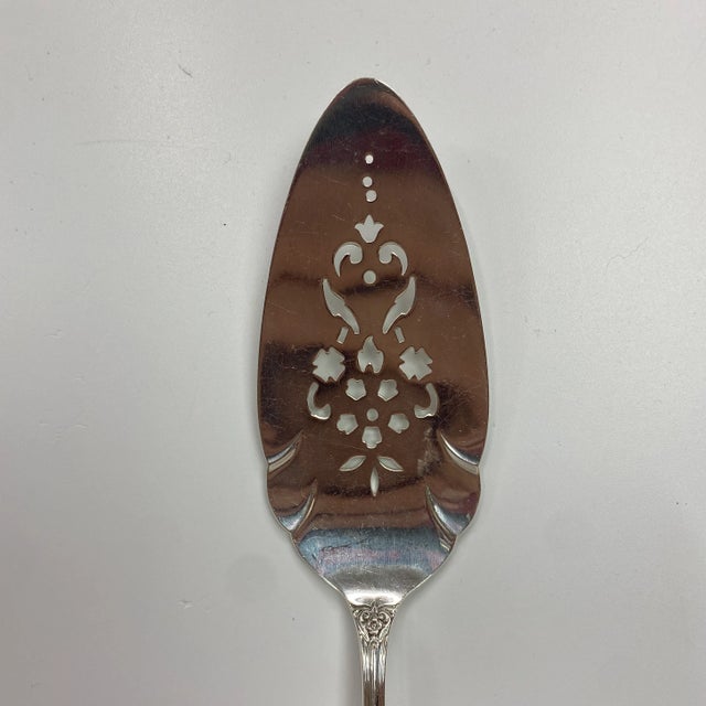 Vintage International Silver Cake Server/Duster | Chairish