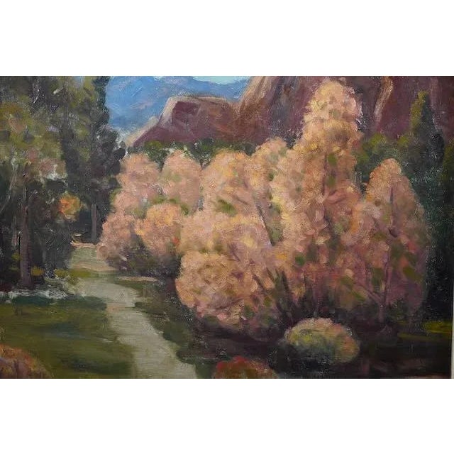 Scott Snowden - California Landscape 1930s Oil on Canvas | Chairish