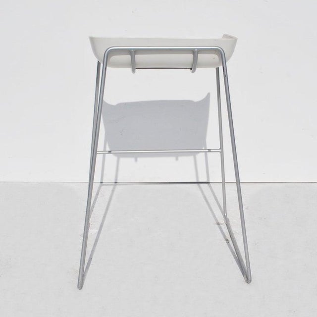 Set of 6 Modern Scoop Stools by Steelcase | Chairish