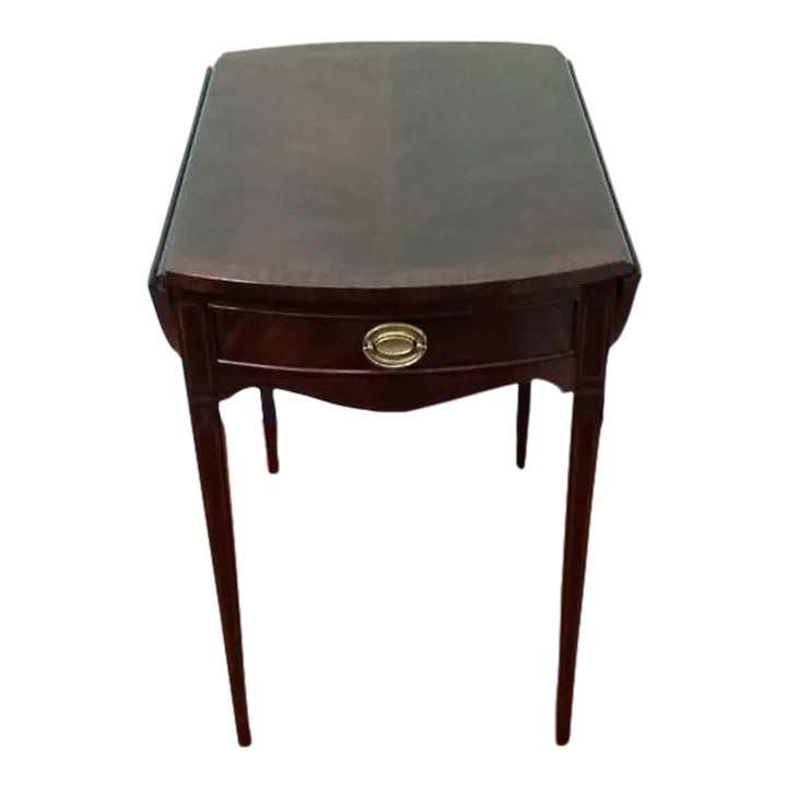 1980s Vintage Drexel Heritage Side Table | Chairish