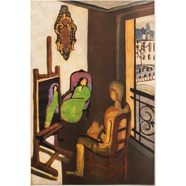 Henri Matisse Original "The Painter and His Model" Period Swiss ...