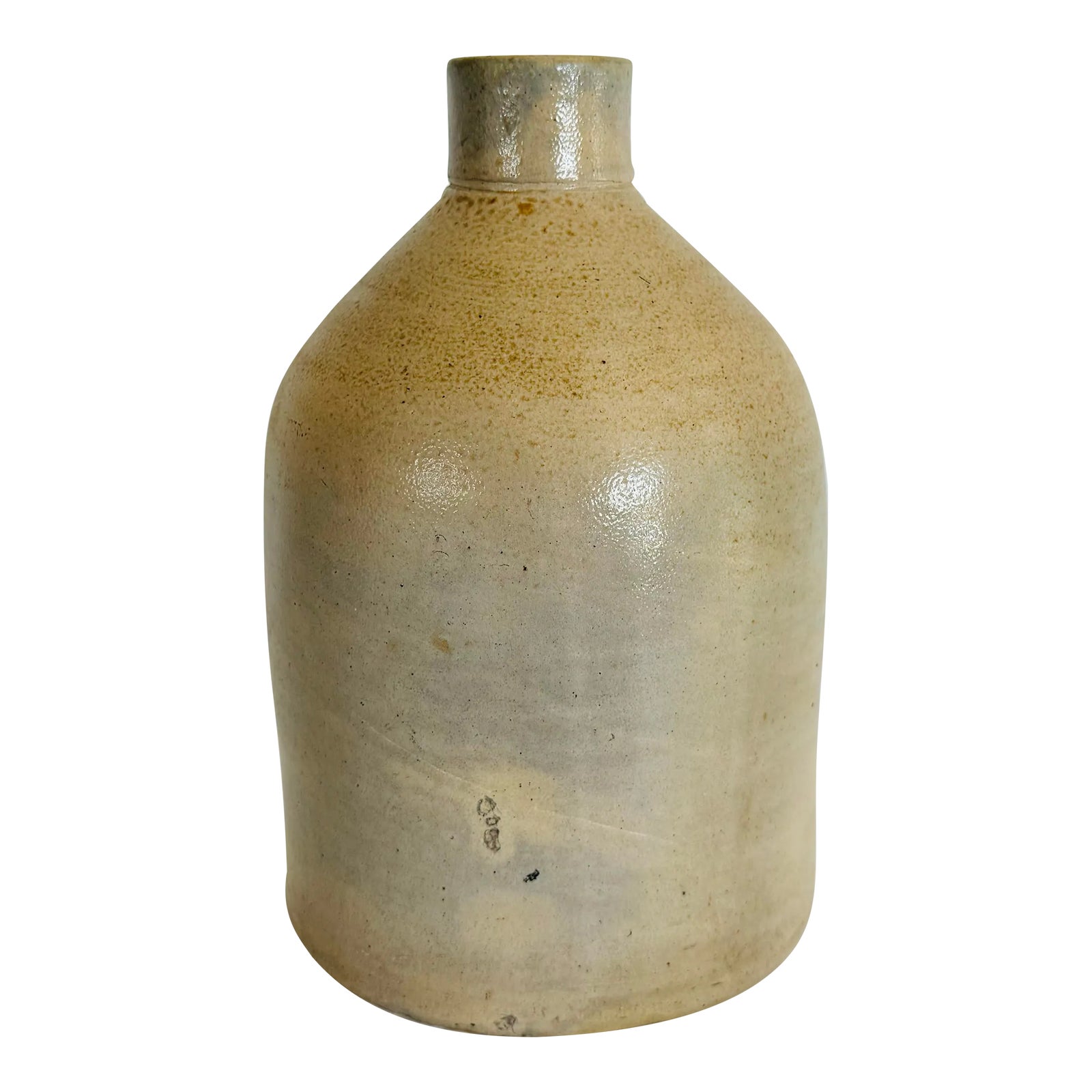 Vintage Stoneware Handled Jug | Chairish