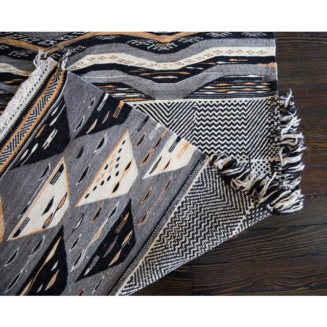 Traditional Berber Moroccan Akhnif/Zanafi MIX Kilim Rug | Chairish