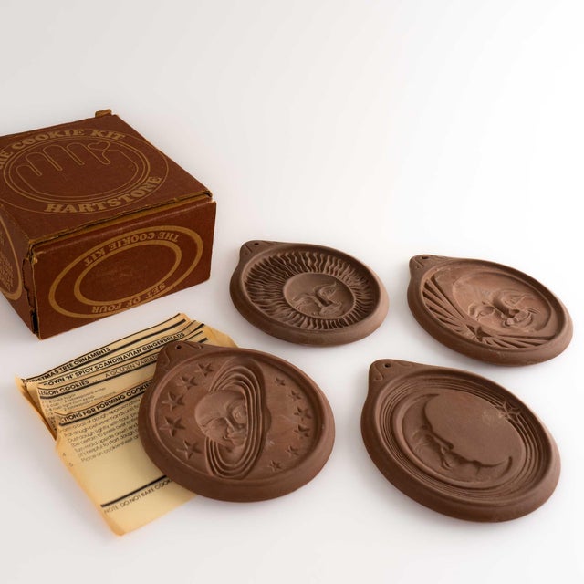 Vintage Hartstone Celestial Cookie Molds | Chairish